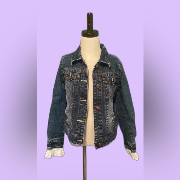 1989 Place | Jackets & Coats | 989 Place Girls Jean Jacket Size 78 ...